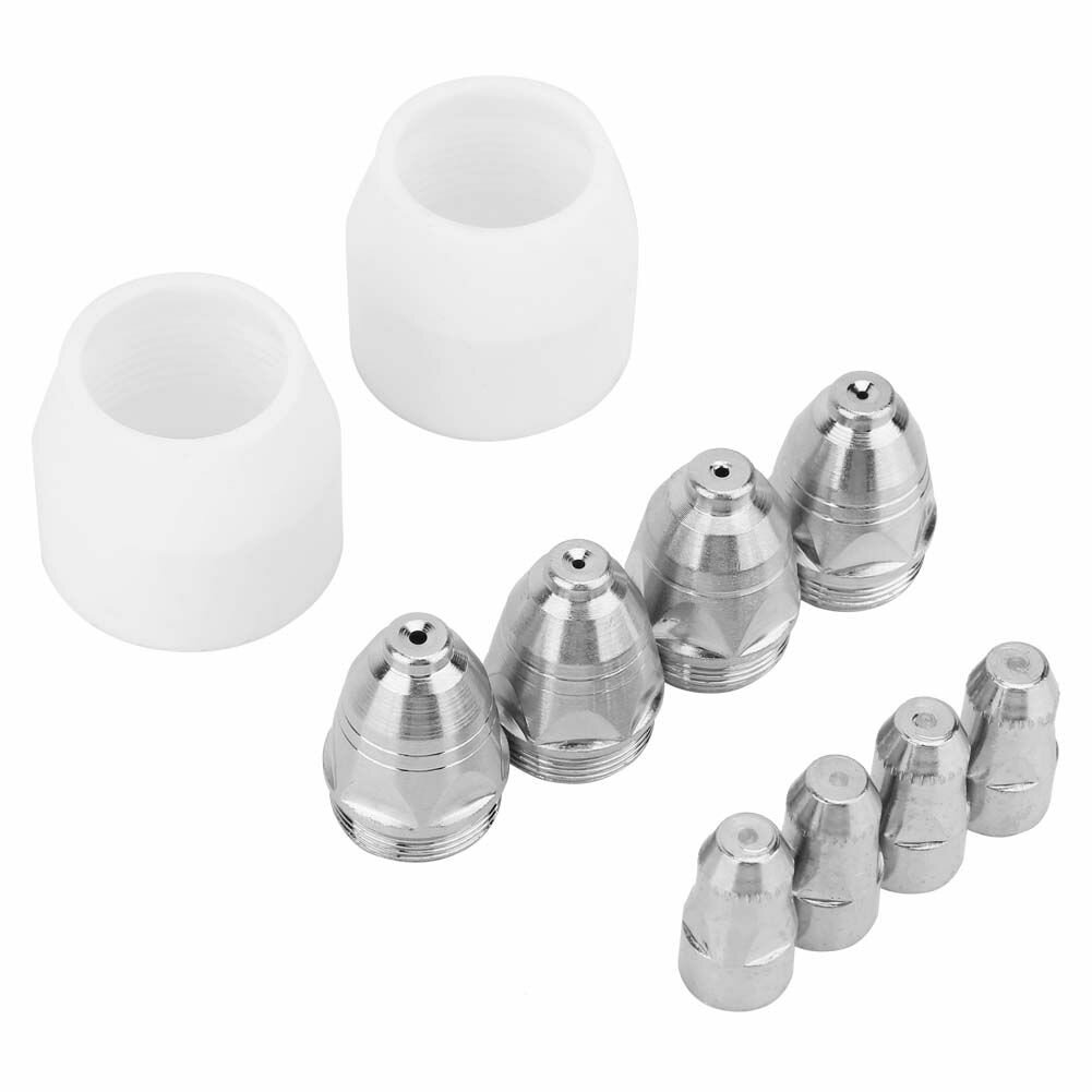 10 шт. комплект электродных насадок для плазмореза P80, "шелковые" электроды