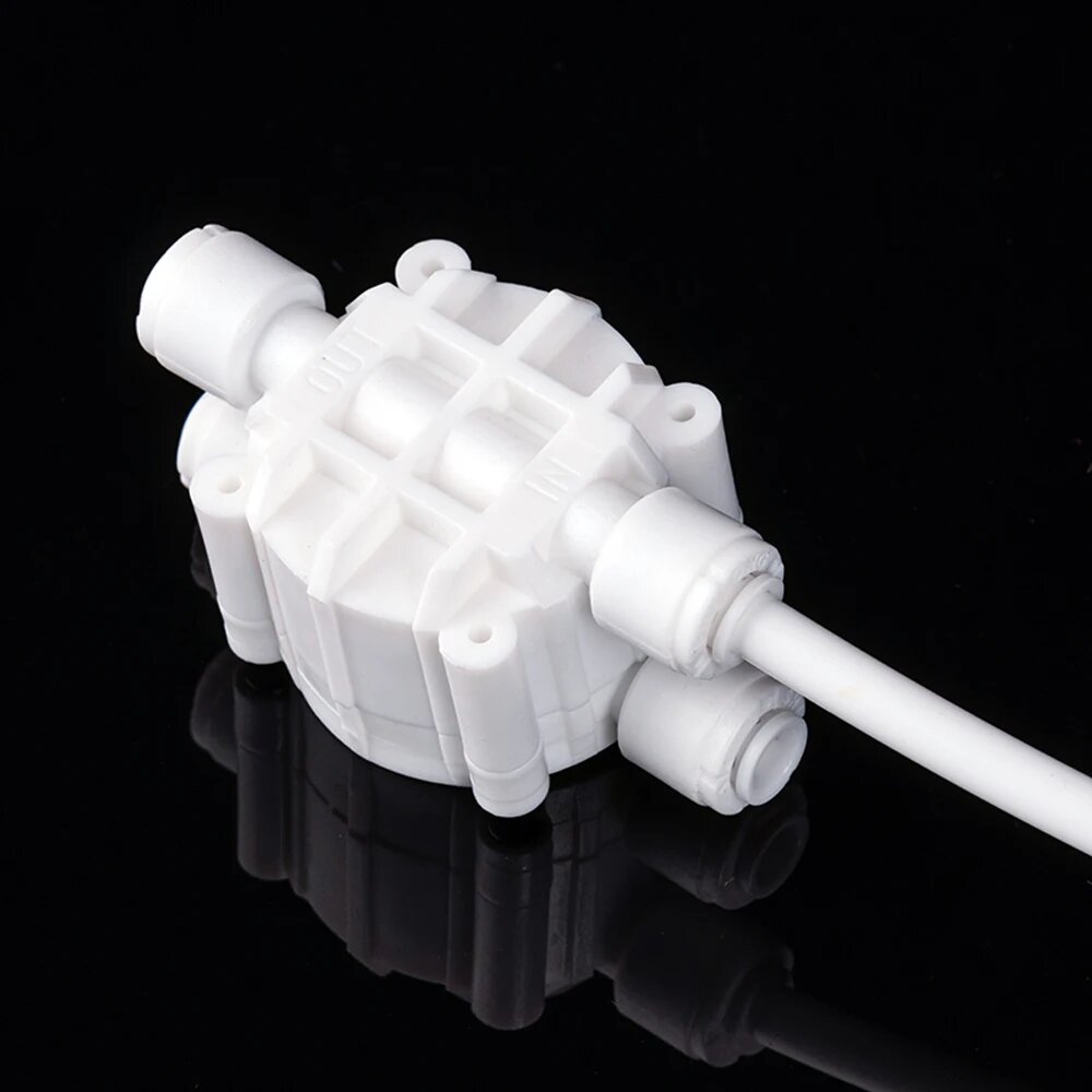 Трубка с OD 1/4 дюйма, автоматическое отключение, 4-ходовой клапан, быстрое подключение к аквариуму, фильтр для воды, система обратного осмоса