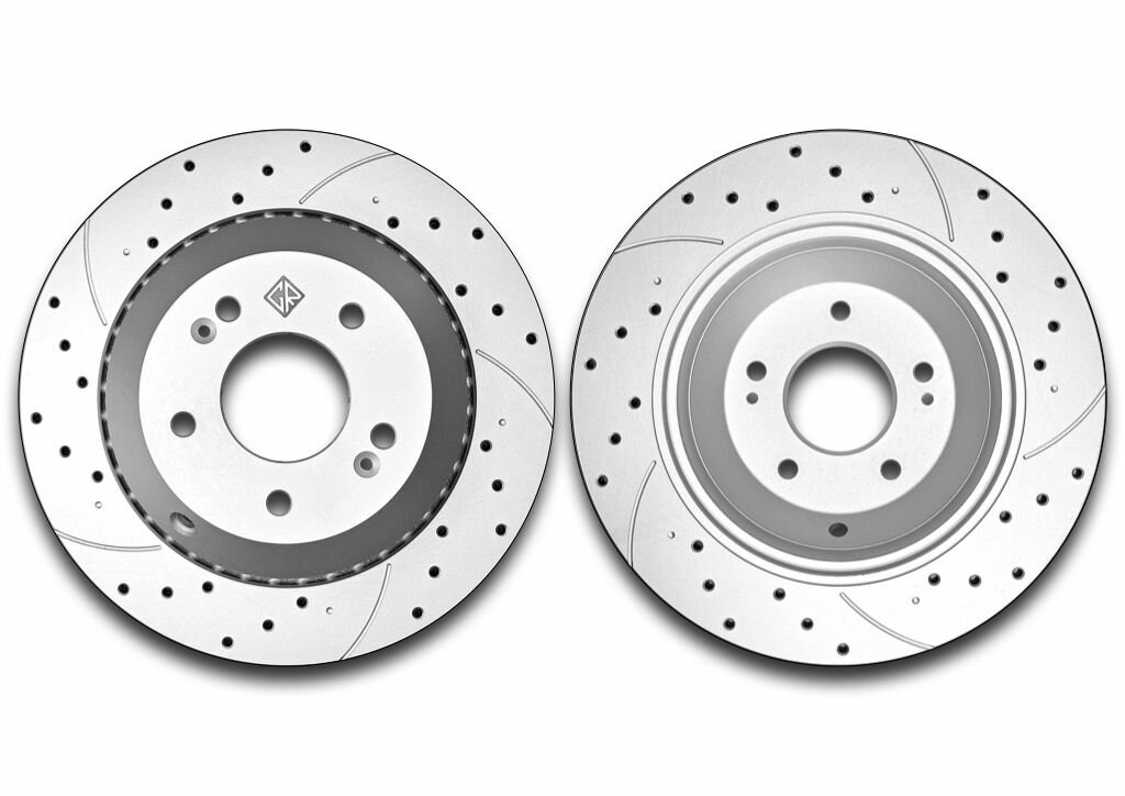 Тормозной диск Gerat DSK-R099P (задний) Platinum KIA SORENTO