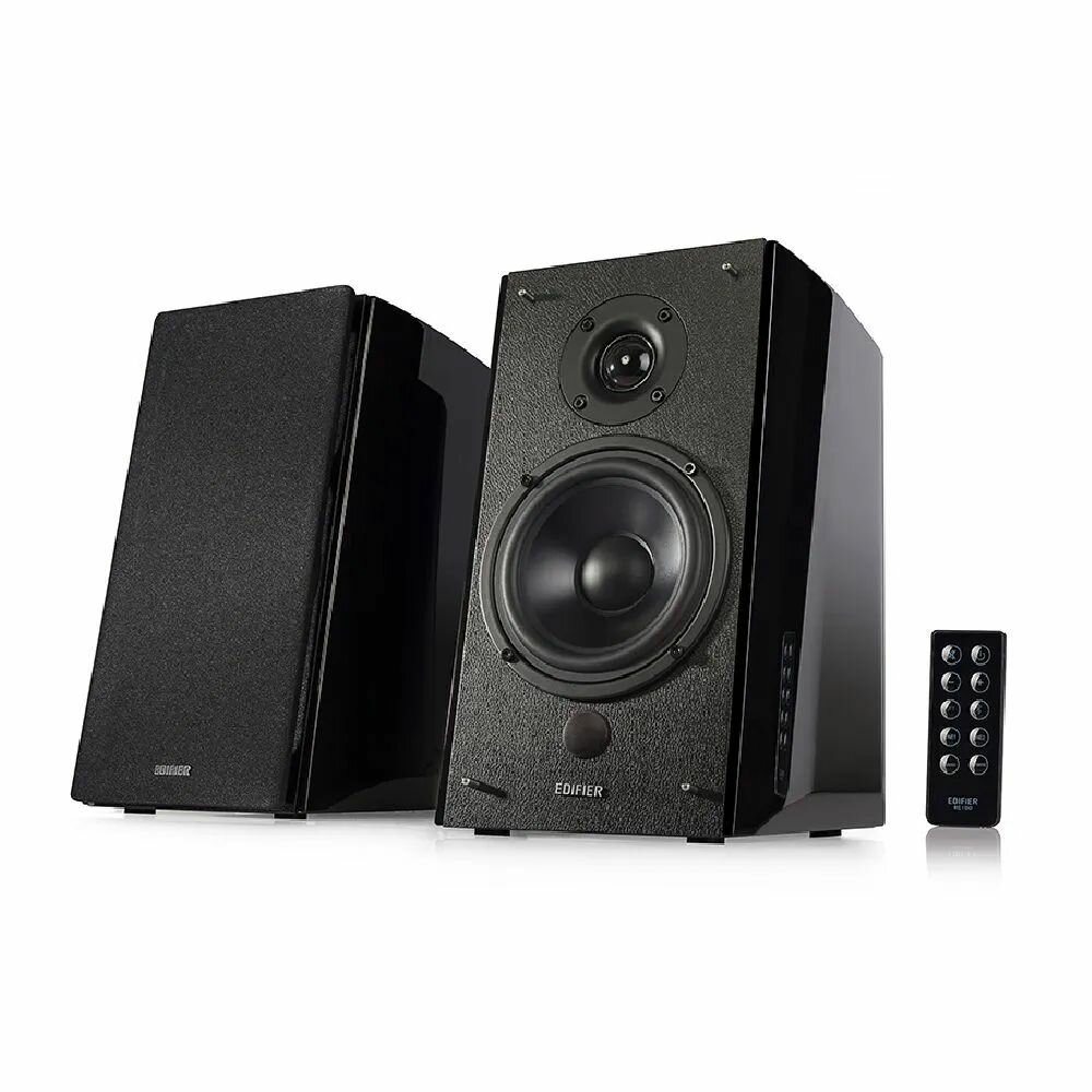 Колонки Edifier R2000DB черный формат акустики-2.0, 120 Вт, беспроводной ПДУ, Bluetooth, питание - от сети