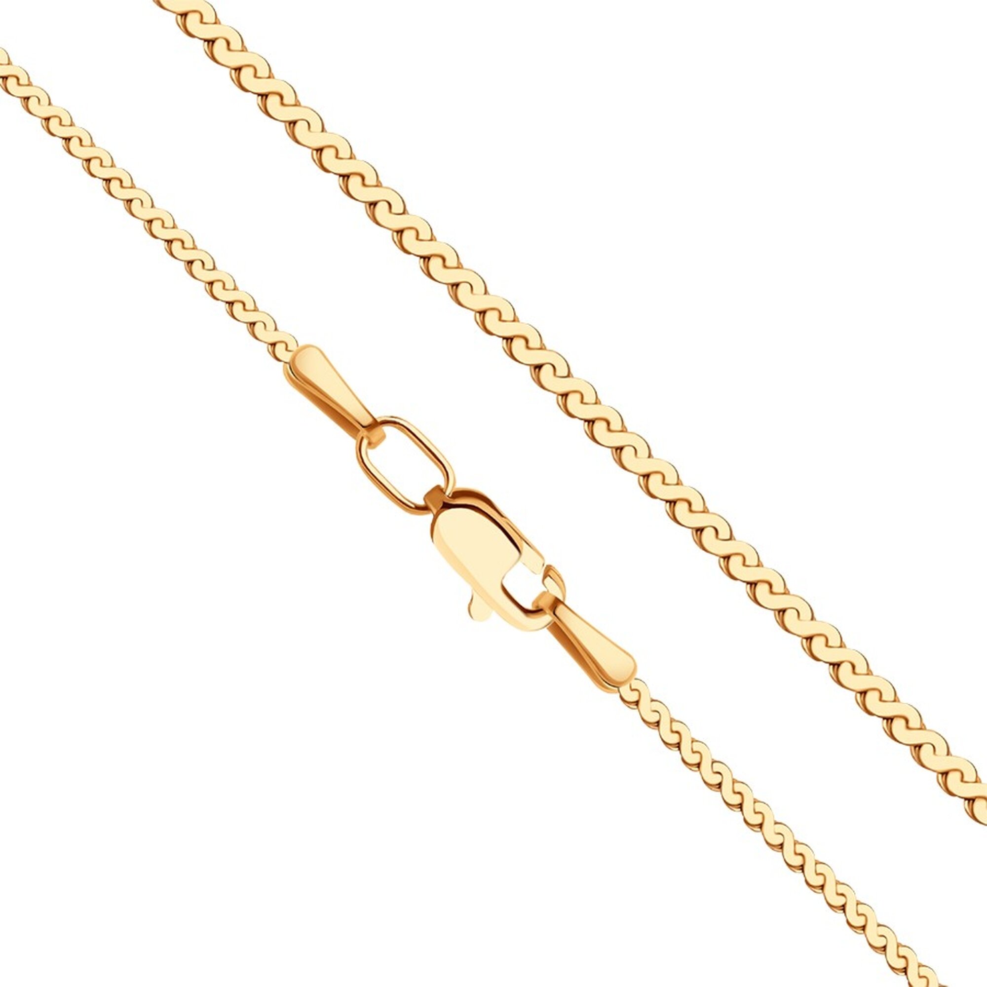 Цепь красное золото, 585 проба