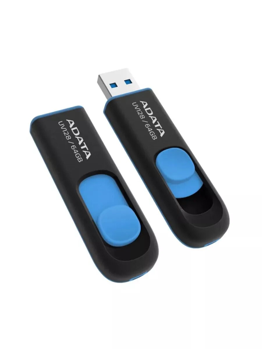 Флэш накопитель 64 Гб UV128 USB3.0 Type A 100 МБ/с