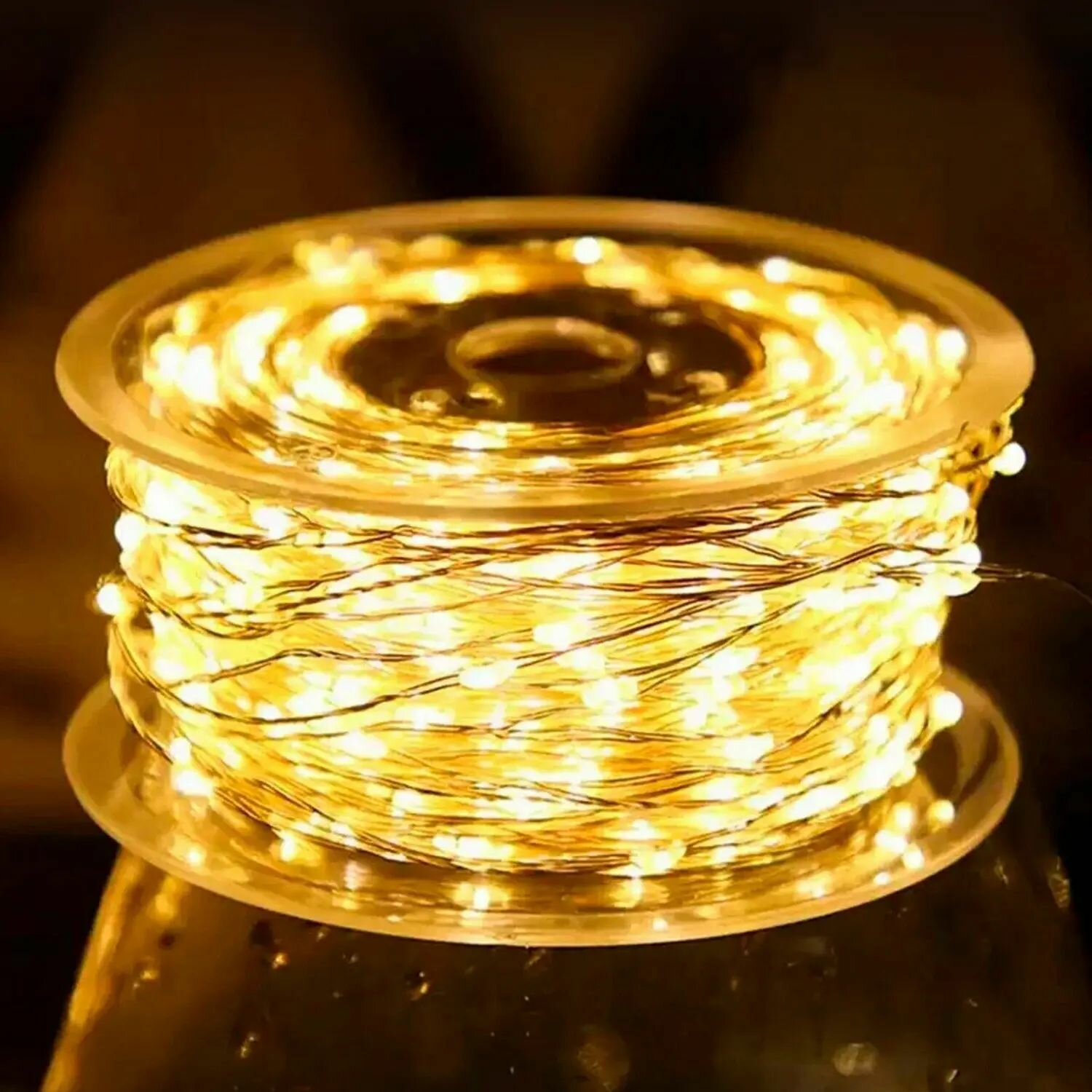 Электрогирлянда MAGIC TIME Роса 93628 100м , 1000 ламп, 8 режимов, теплый белый свет (IP 44)