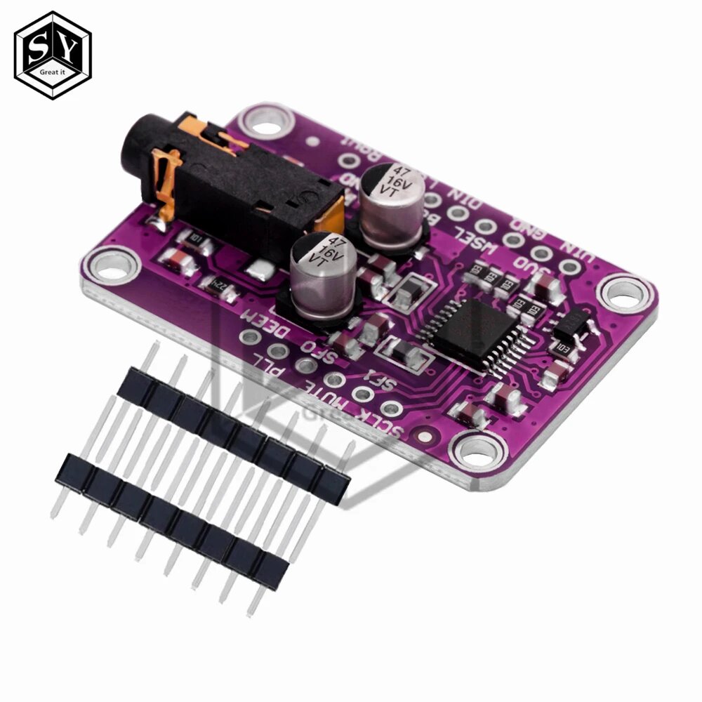 I2S Stereo DAC Модуль UDA1334A для Arduino