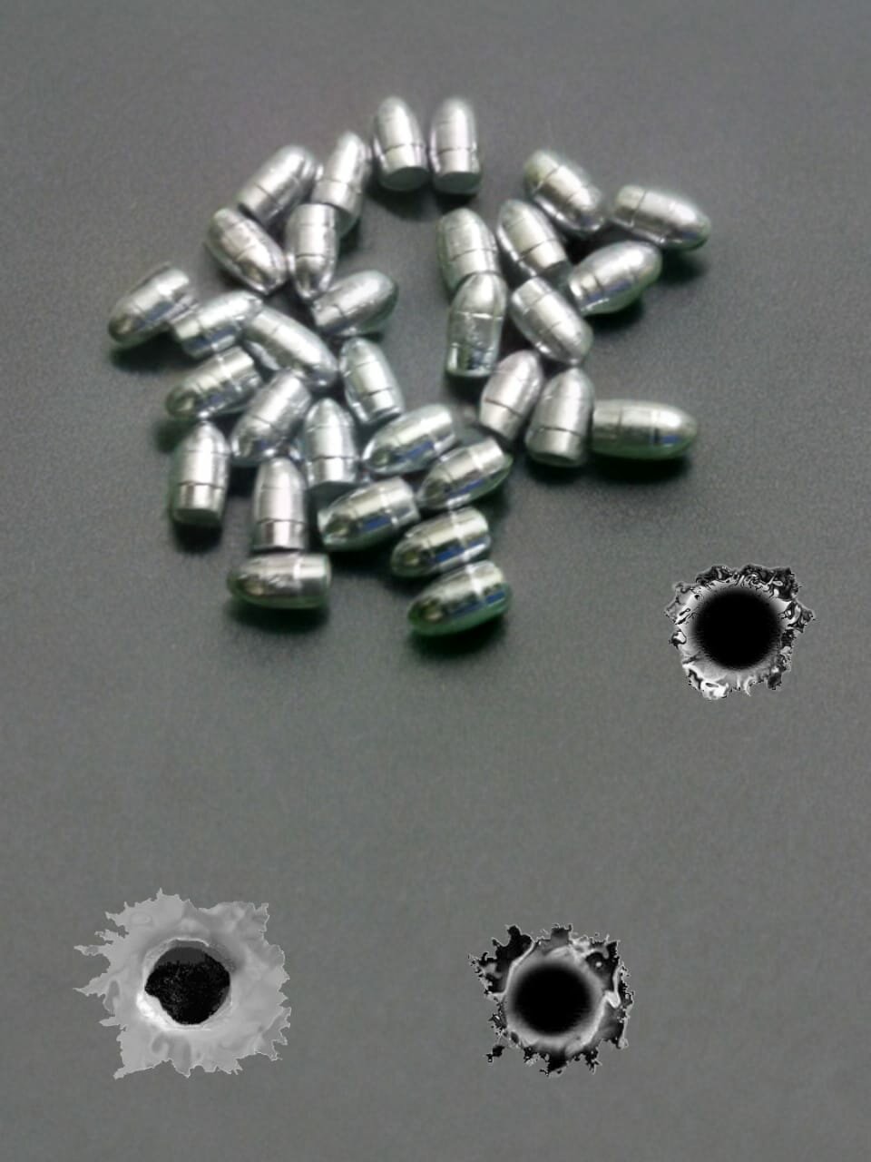 Пуля PCP магнум 6,35 ММ полнотелая 50 штук