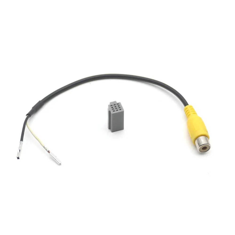 Универсальный 4 6 8 10 14 контактный разъем 66P автомобильная стереосистема Android-навигация мультимедийный радиоприемник RCA сабвуфер камера в кабельном адаптере, 6Pin Blue