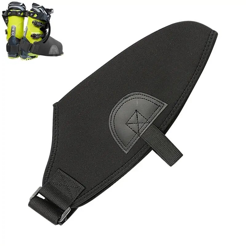 Чехлы для катания на лыжах. Устойчивые к атмосферным воздействиям чехлы для ботинок унисекс. Изолированные лыжные аксессуары. Теплые лыжные ботинки для лыж. Зимний спорт.