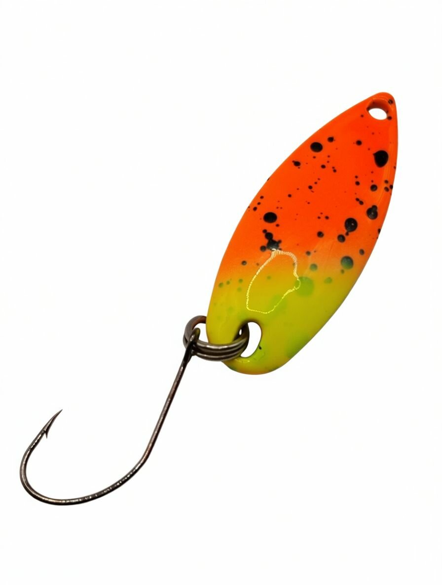 Блесна FOREST MIU 3.5г Колеблющаяся блесна для ловли окуня, щуки и судака, длина 33 мм, с крючком