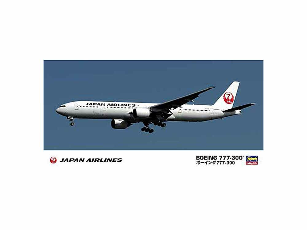 10715 Hasegawa Пассажирский самолет JAL B777-300 (new marking) (1:200)