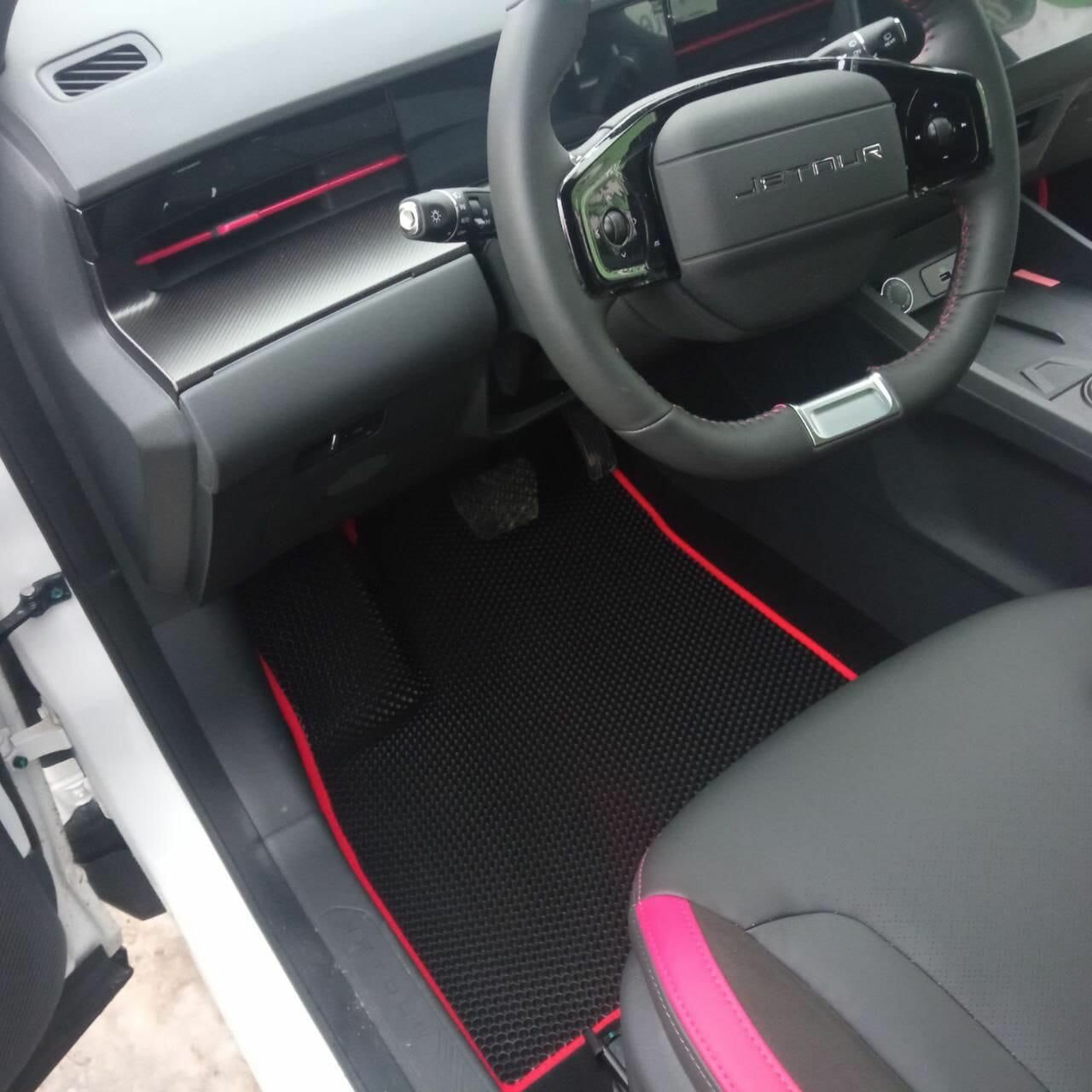 EVA ЭВО ЭВА коврики с бортами на автомобиль Джетур Дашинг/ Jetour Dashing