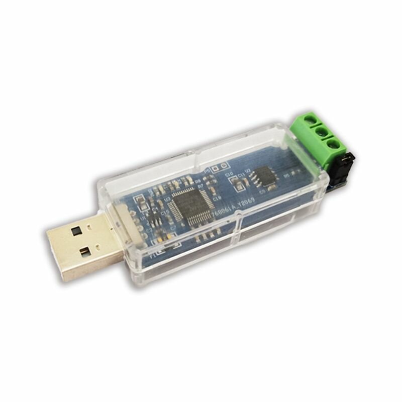 Модуль CANable USB-преобразователь Адаптер анализатора отладчика CAN Canbus CANdleLight TJA1051T/3 Неизолированная версия CANABLE