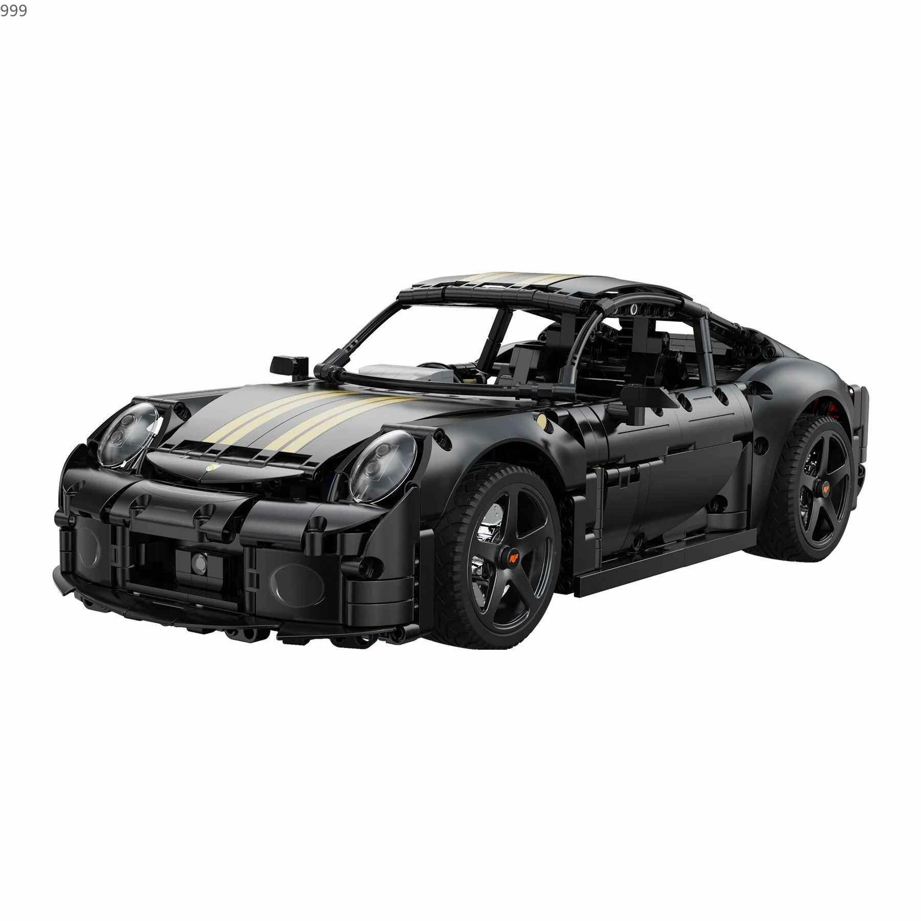 Конструктор CaDA RUF GT Porsche 911 Статическая версия (без двигателя) Сертифицированная копия RUF, коллекционный конструктор, Подарок Коллекционеру Немецких Авто