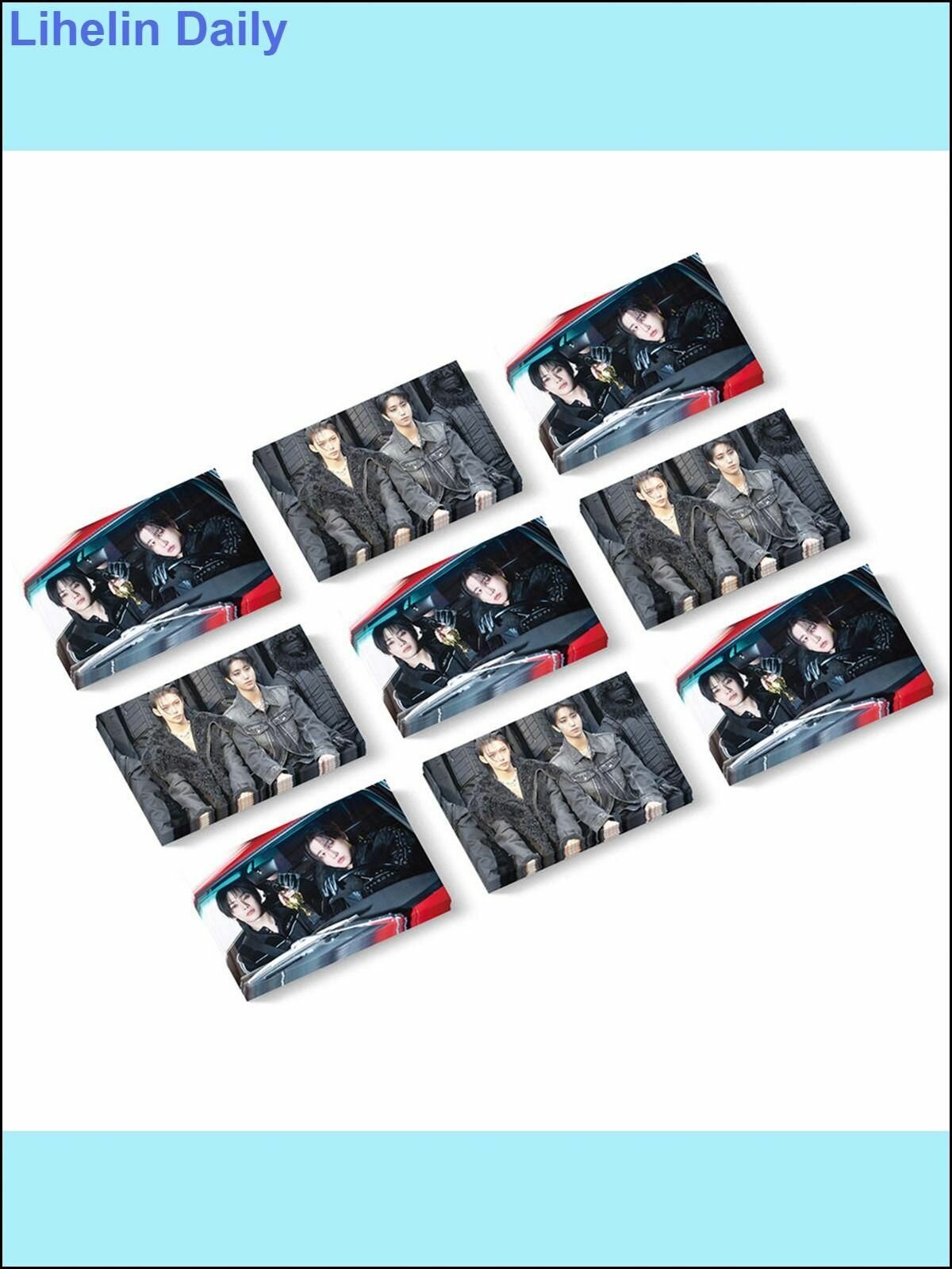 Кпоп Карты Стрей Кидс LOMO 55 шт. Stray Kids альбом Mixtape dominATE Kарточки SKZ 2025 HOP PHOTO Cards