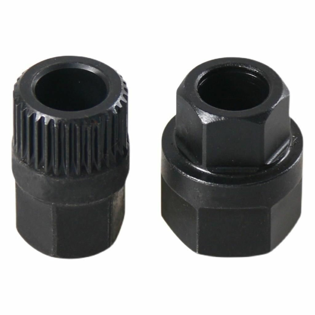 Набор инструментов для автомобиля,2 специальных инструмента для разборки односторонних шкивов автомобильных генераторов -Toyota hexagon с 33 зубьями