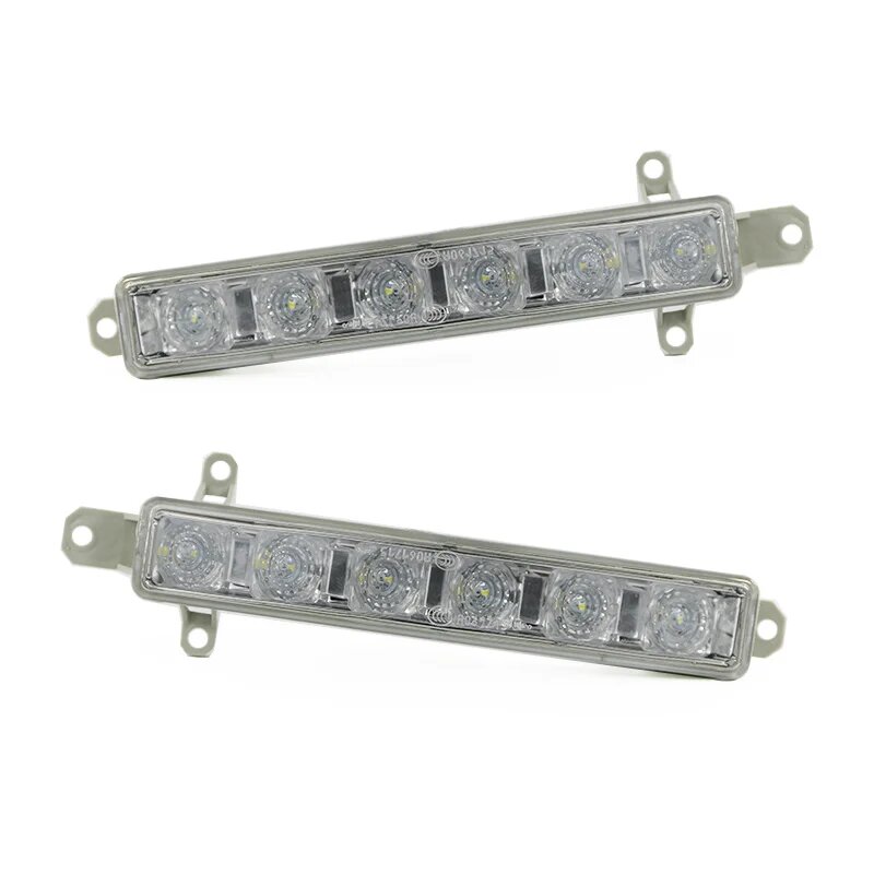 Дневные ходовые огни для Peugeot 308 107 108 Partner Tepee для Citroen C-Elysee Berlingo B9 C1 C3 MK2 Противотуманные фары