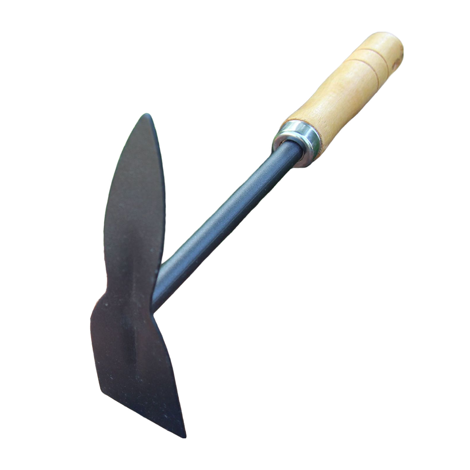 Мини садовые инструменты для посадки цветов садовый грабли садовая лопата садовая мотыга детские садовые инструменты с деревянной ручкой 1 штука (лопата/одноразовый грабли/двуместный грабли-мотыга/двуместный мотыга-кирка)