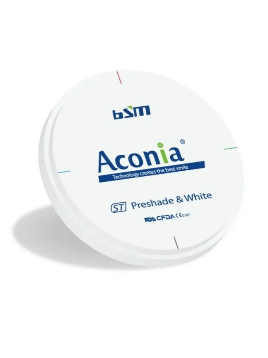 Диск из диоксида циркония Aconia, ST, A3,5, размер 98х18
