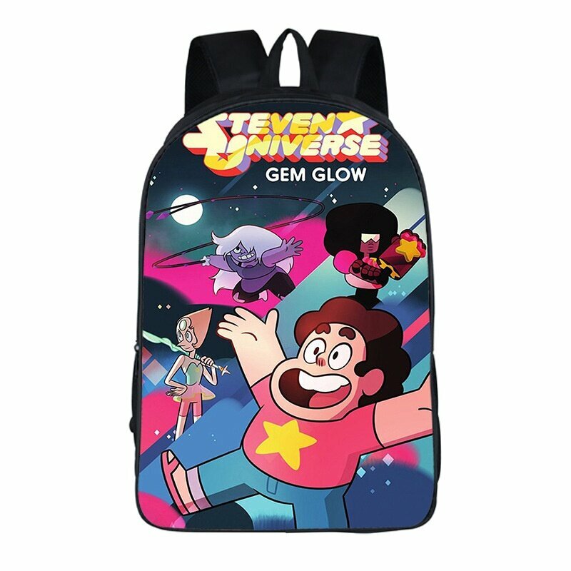Стильный рюкзак с узором steven universe с регулирующимися плечевыми ремнями размер 2