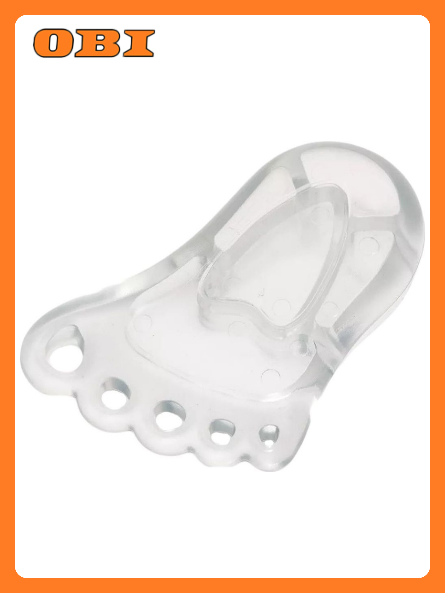 Дверной стопор PALLADIUM BS 46.42, для межкомнатных дверей, прозрачный, резиновый