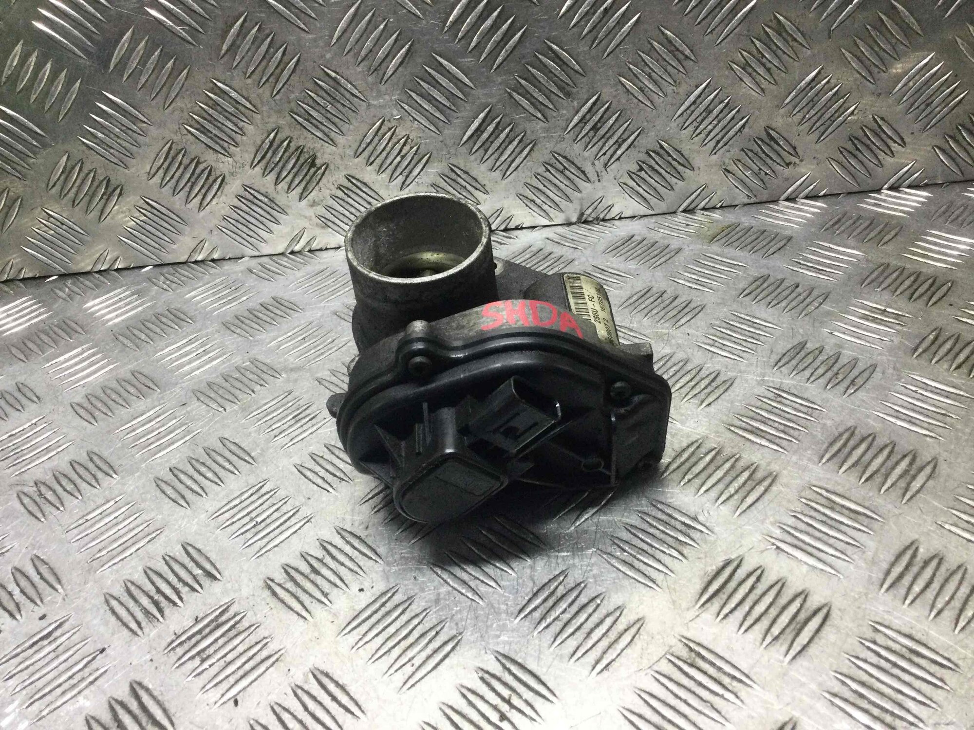 Б/У Заслонка дроссельная Ford Focus 2 поколение (2005-2008) 2007 г.