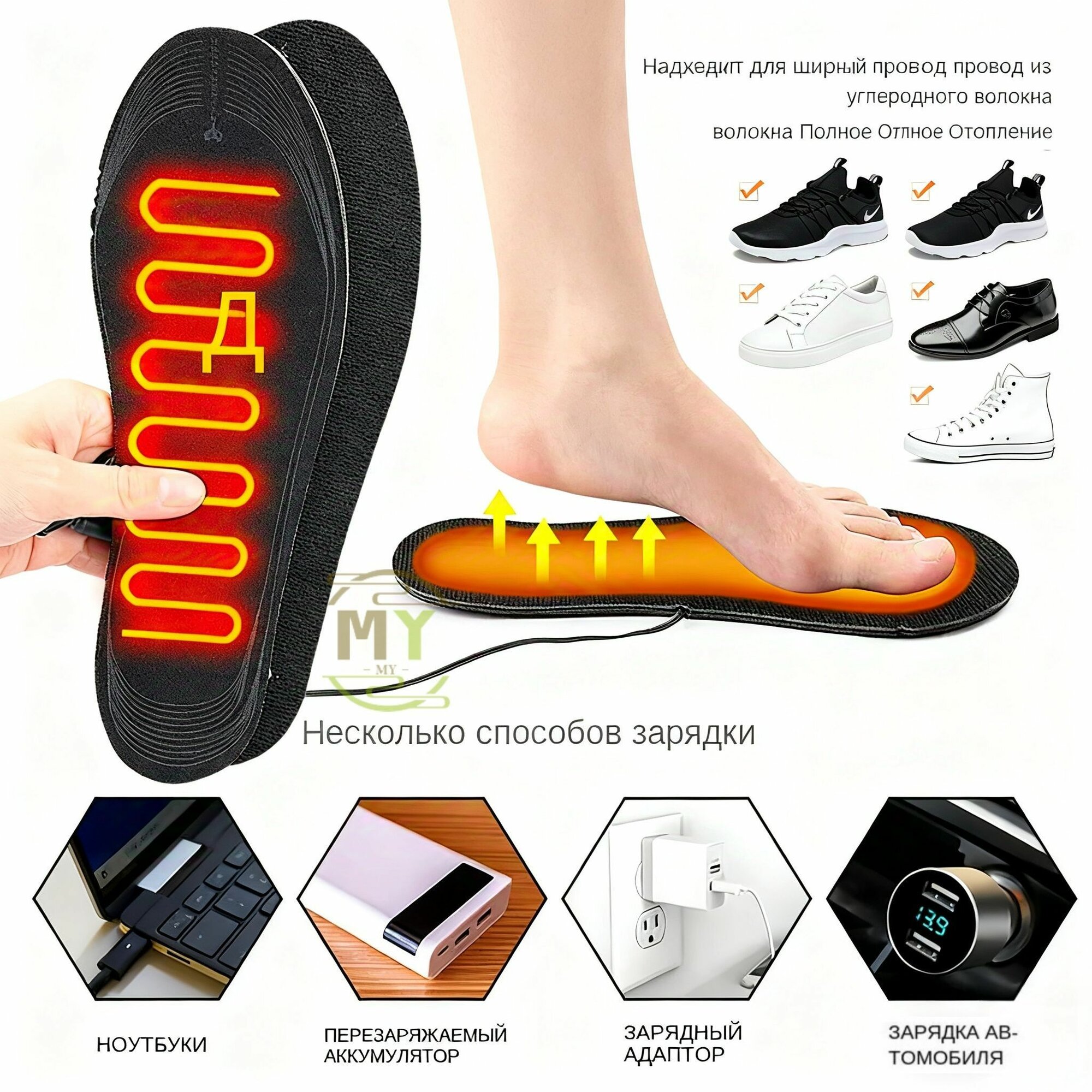 Бестселлер согревающие стельки пара