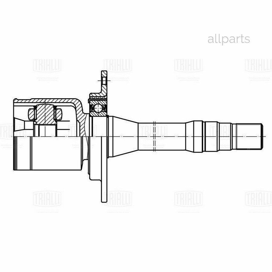 TRIALLI GO 701 ШРУС для а/м Geely Coolray (19-) 1.5T (внутр. прав.) (GO 701)