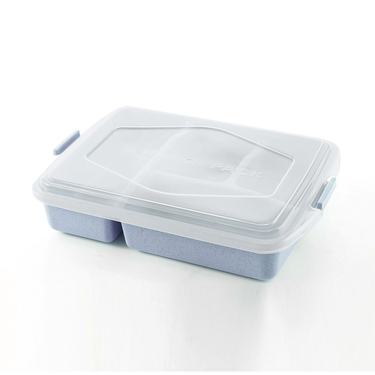 Ланч-бокс из пшеничной соломы, бенто-бокс, контейнер для свежести, четырехсекционный ланч-бокс для студентов, квадратный японский стиль, герметичный контейнер