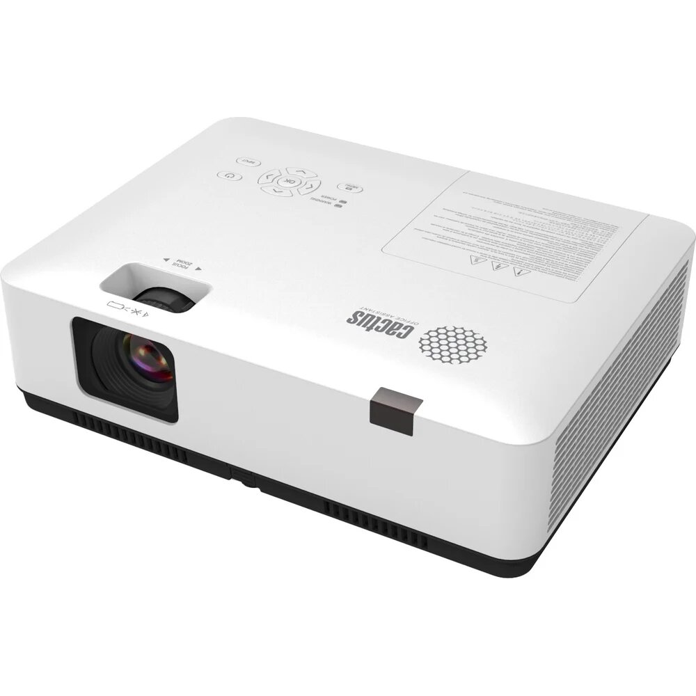 Проектор CACTUS CS-S2. WT 3LCD 40000Lm LS 4000Lm ANSI 15000:1 10000 час 1xUSB typeA 2xHDMI 4.7 кг 1994307