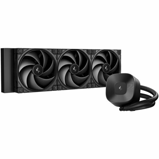 СВО для процессора Deepcool LE360 V2 ZERO DARK (R-LE360ZERO-BKLNMD-G-1)