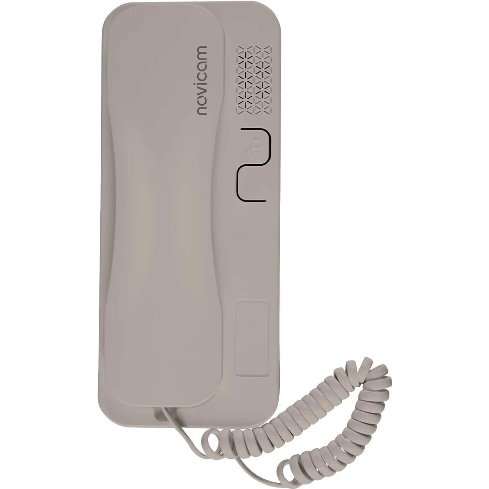 Аудиотрубка Novicam для координатного домофона типа Vizit, Cyfral, Eltis, Метаком, Beward (Дом. ру, Ростелеком, Интерсвязь), Спутник с индикацией и отключением звука VOIC 4409