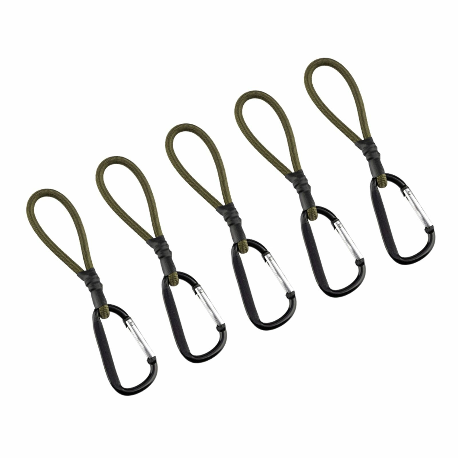 5 штук Многоцветные эластичные шнуры с крючками