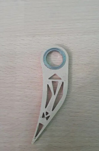 Fidget Spinner Karambit CS2 Пластиковый 3D Игрушечный