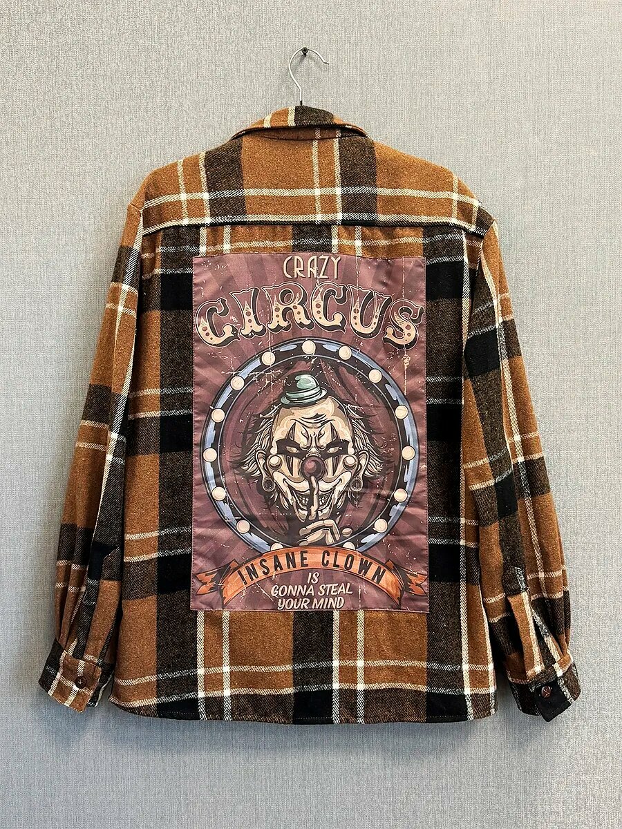 Рубашка Фланелевые рубашки в клетку