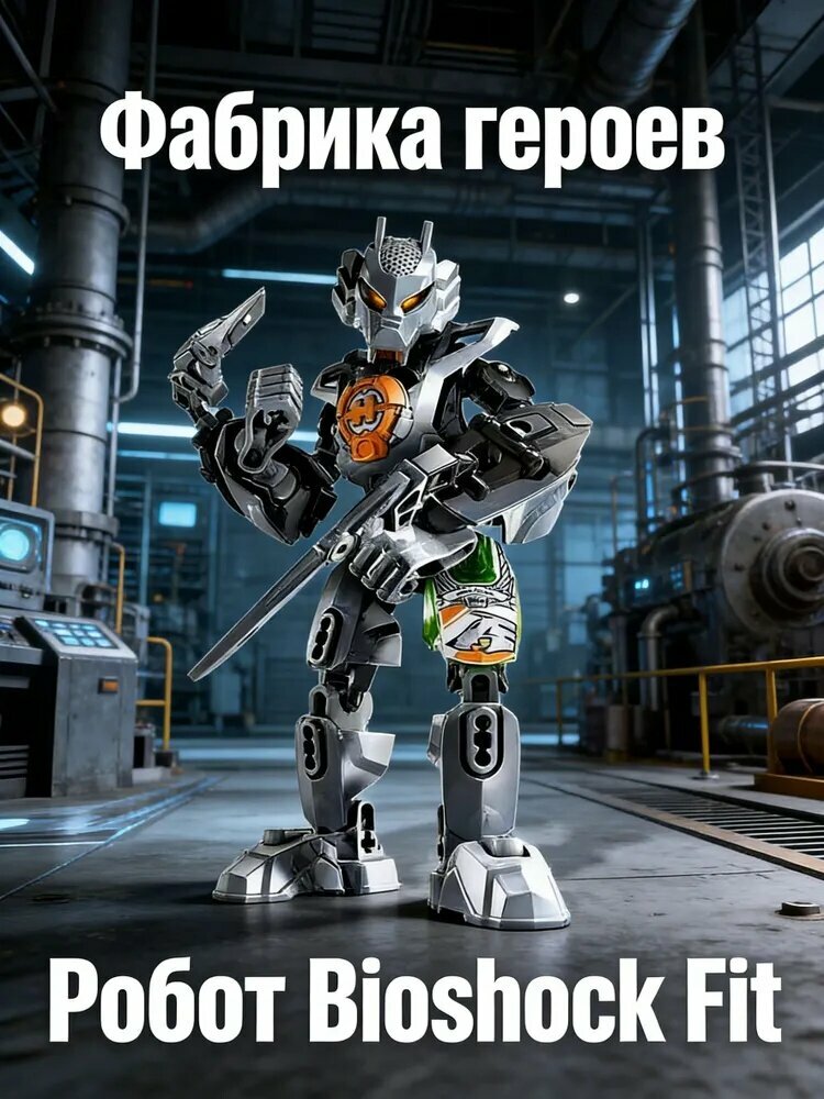 Конструктор Hero Factory Star Warrior с моделью робота-меха из строительных блоков, игрушка для детей в подарок на Рождество