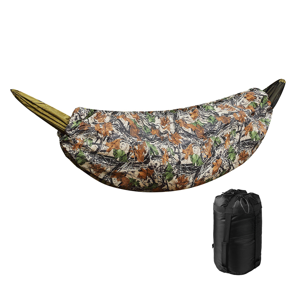 Гамак С Подстежкой: Полиэстер Тафта 200x75см Полная Теплозащита до 0°C Спальный Мешок - Легкий 1180г Для Походов Одеяло For Кемпинг На Открытом Воздухе