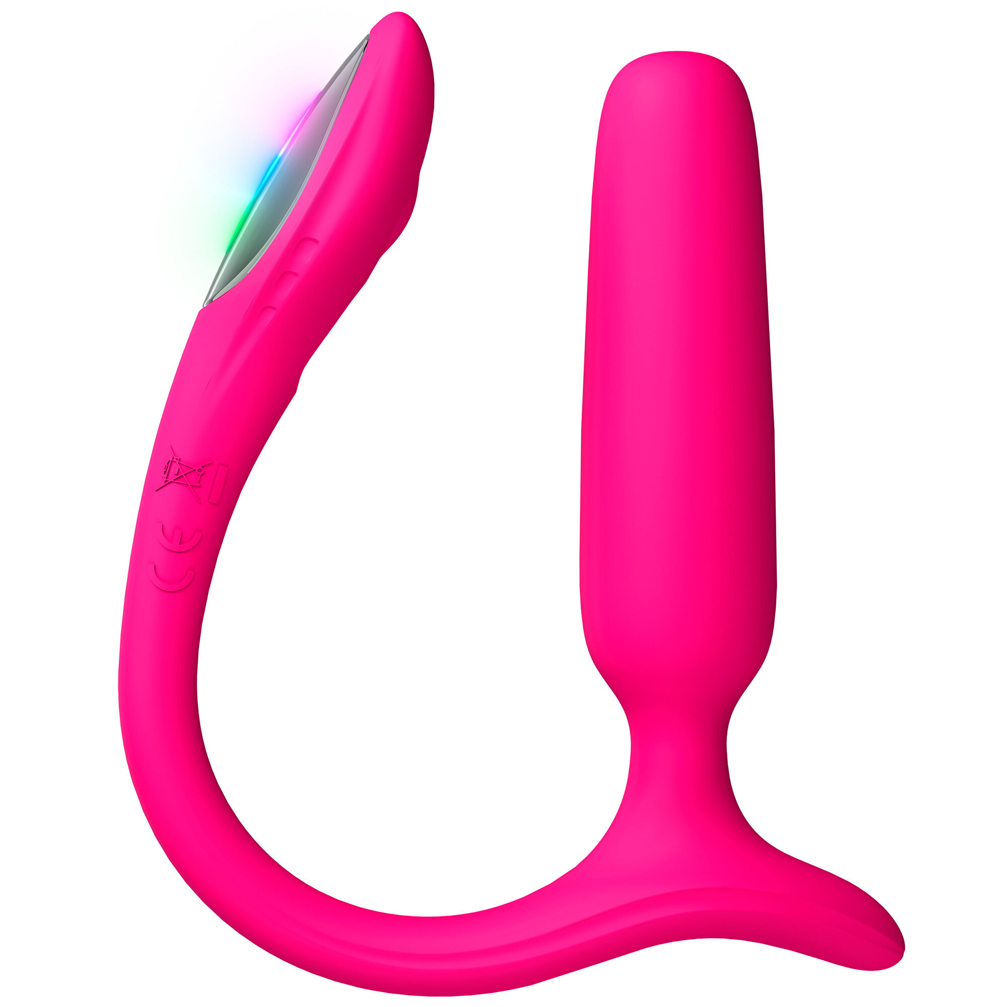 Анальный вибратор с клиторальной стимуляцией Lush Anal