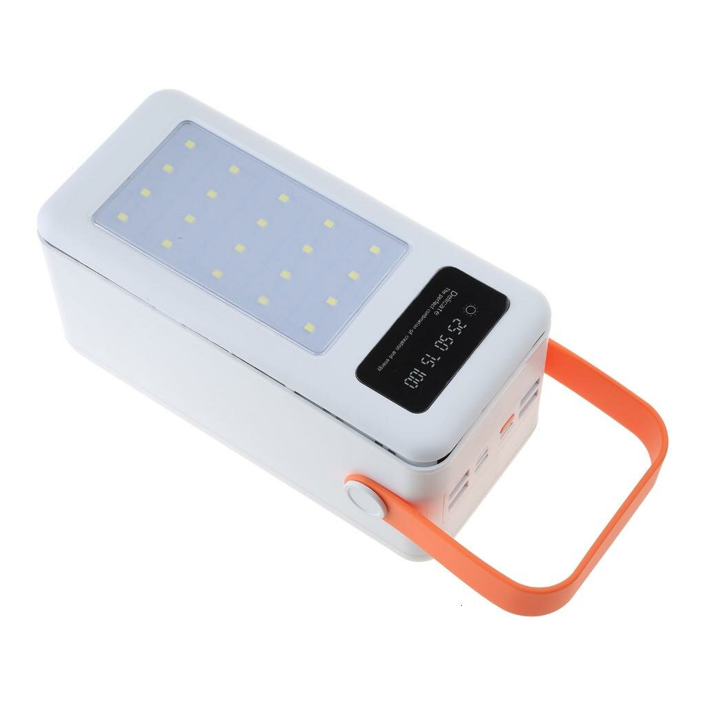 Корпус для внешнего аккумулятора 28×18650 с двумя USB, Белый - Стандартное издание