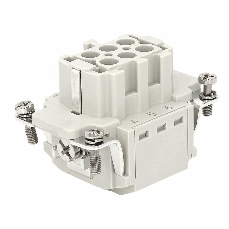 Розетка OptiLink HDC-HE-6-16-FQ-(0.14-2.5) 500В КЭАЗ 352251