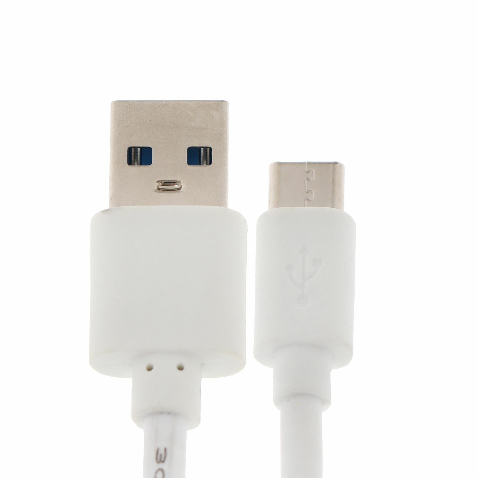 Кабель LuazON, Type-C - USB, 1 А, 3 м, белый, разъём мобильного устройства: type-c — фото 1