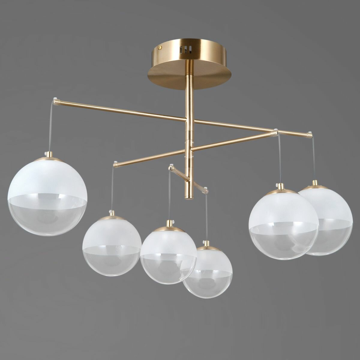 Люстра на штанге Illumico IL4381-30WSQ-25HB ELITE