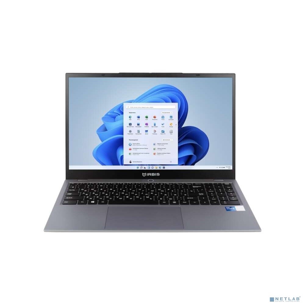 IRBIS SmartBook 15NBP3508 15.6" FHD (1920x1080) IPS 300cd, Core i5-1250P,16Gb ,512Gb SSD,4G LTE,45Wh, Metal case, FP, TPM 2.0,1 type C full function,1.7kg, Grey,1y, Win11Pro