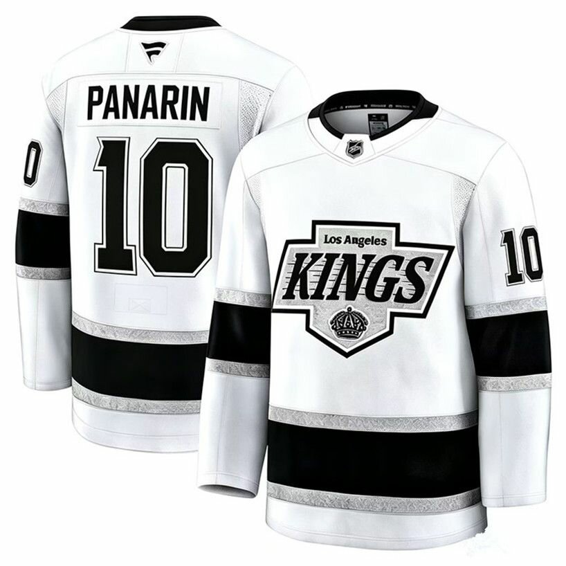 NHL джерси хоккейная Лос-Анджелес Кингз Los Angeles Kings Hockey Jersey Artemi Panarin хоккейная форма хоккейный свитер