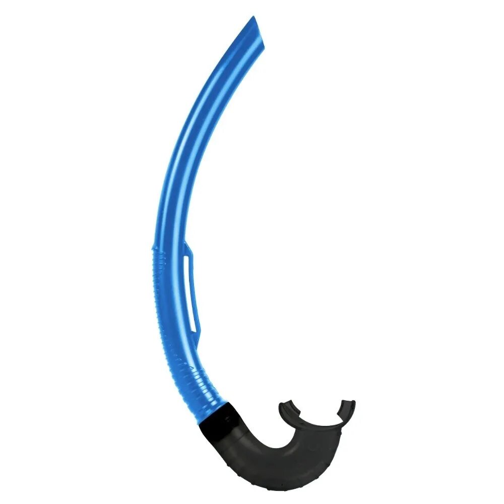 ПВХ трубка для сноркелинга синяя 37 см Blue