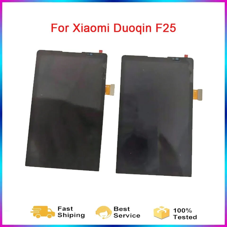 3,54-дюймовый ЖК-дисплей для Xiaomi Duoqin F25, сенсорный экран, стеклянная панель, датчик, полный комплект для Qin F25 LCD