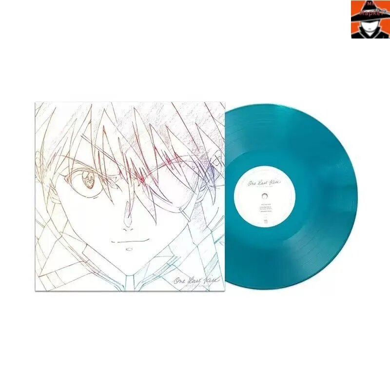 Utada Hikaru One Last Kiss (Саундтрек к Евангелион ) Ограниченное голубое виниловое издание LP