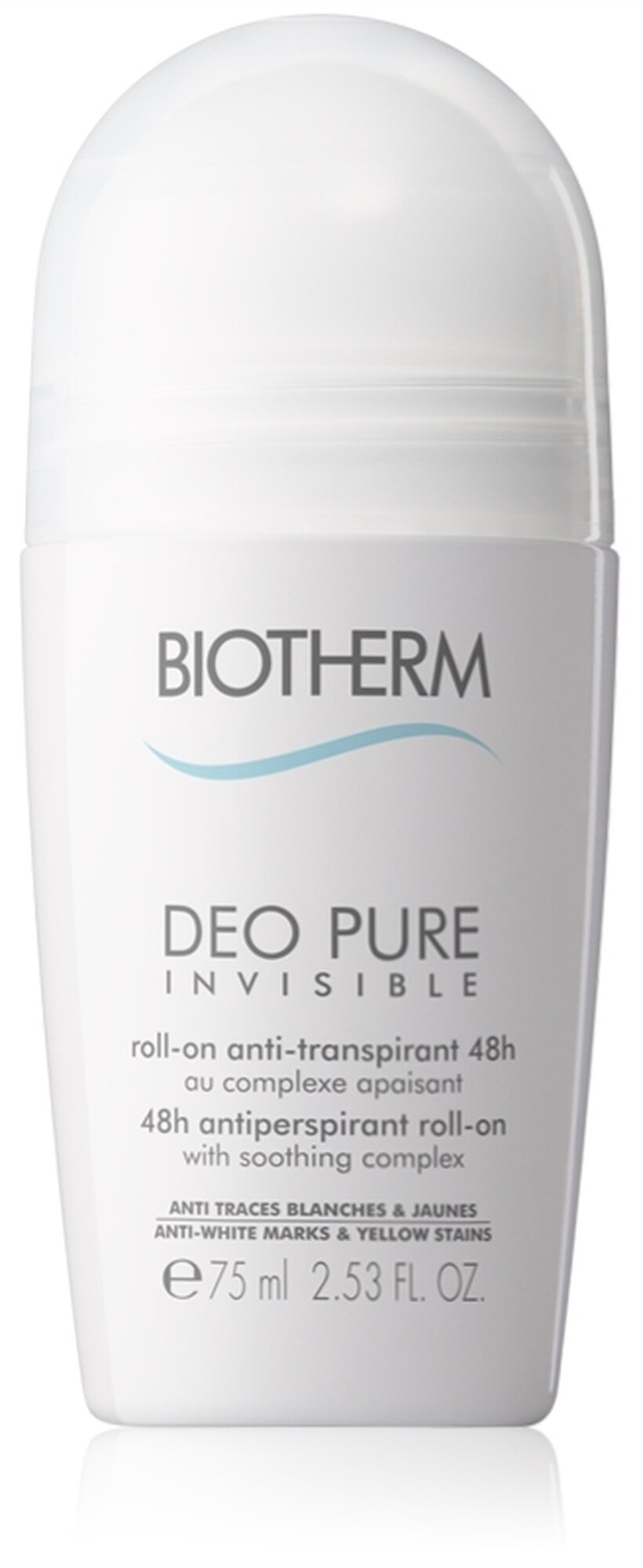 Biotherm Шариковый антиперспирант Deo Pure Invisible Roll-on 75 мл