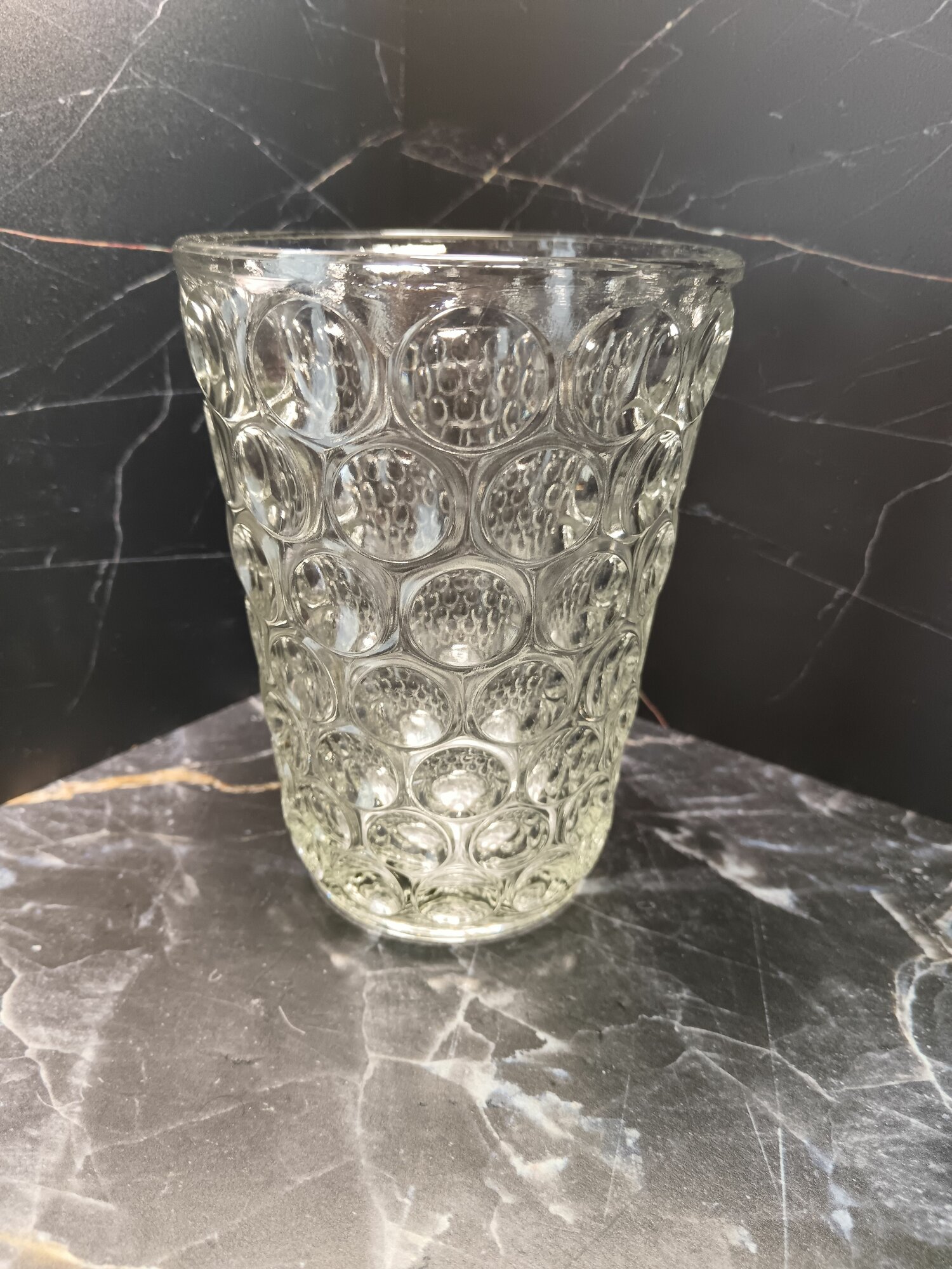 Ваза для цветов "Мираж" Уршельский стекольный завод, СССР, винтаж