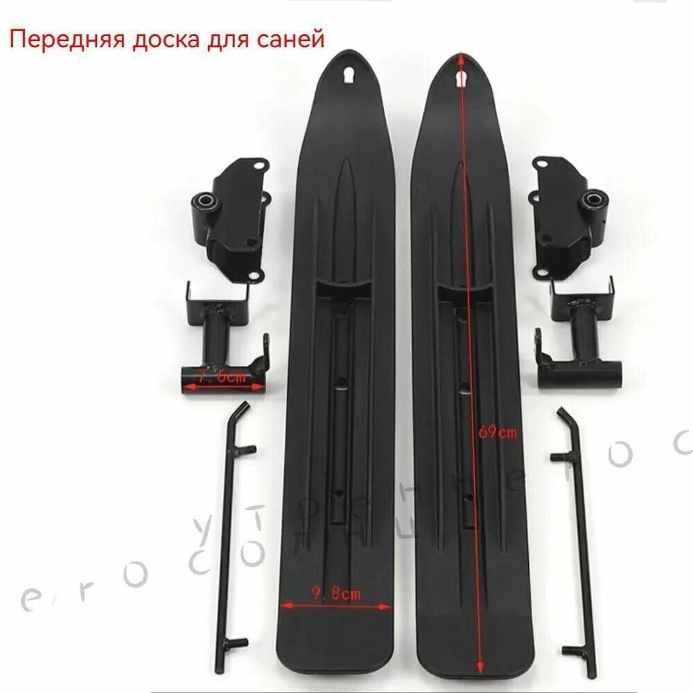 Универсальные сани для снегоходов и квадроциклов: многофункциональные, устойчивые, износостойкие