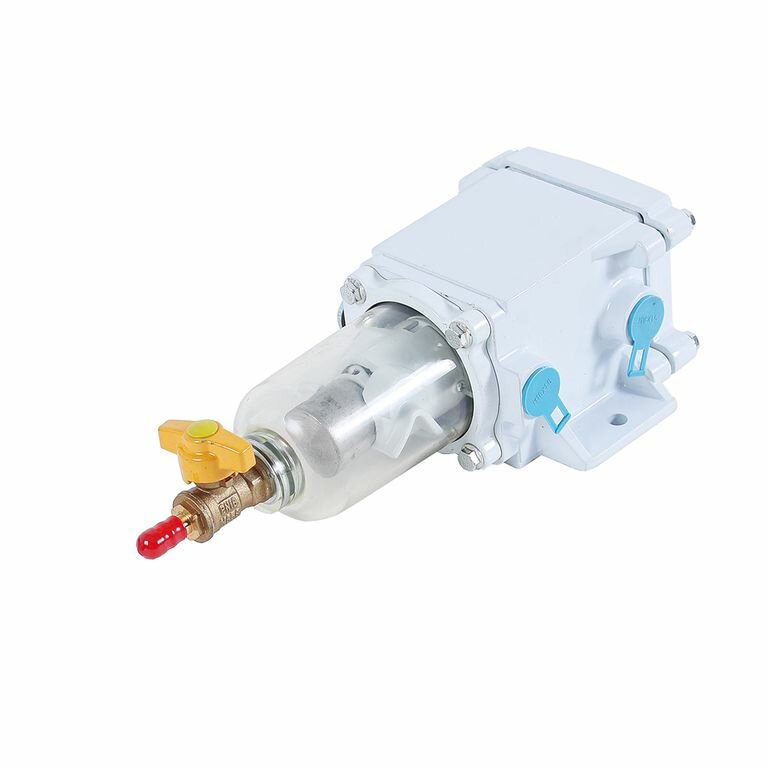 Фильтр топливный грубой очистки сепаратор (с обогревом, 5л/мин.) в сборе KRAL