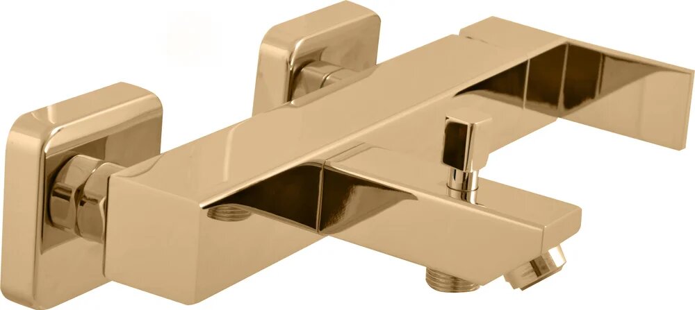Смеситель для ванны с душем Rav Slezak Loira LR554.5Z настенный, однорычажный, глянцевый, латунный, без лейки, с керамическим картриджем